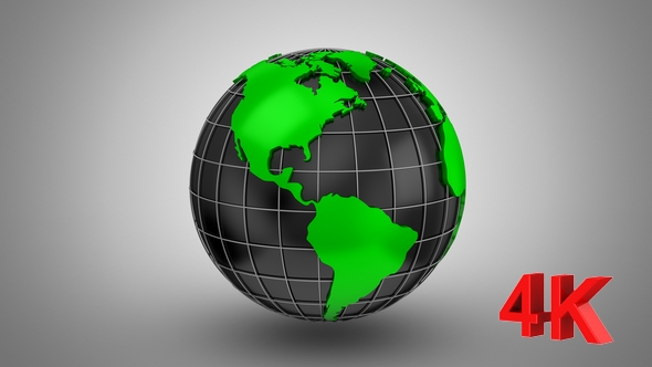World Map Turns Into a Globe, Motion Graphics | VideoHive