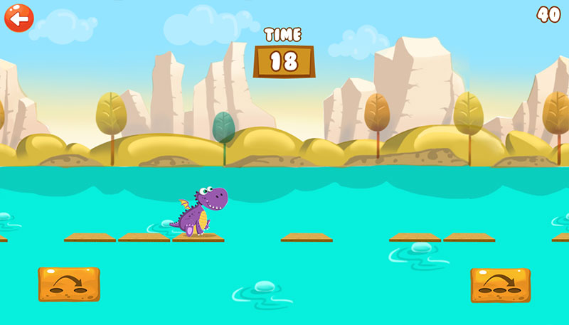 Dino Jump - HTML5 Game (CAPX) by freakxgames | CodeCanyon