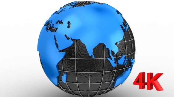 Rotating of Earth, Motion Graphics | VideoHive