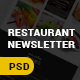 Restaurant/Food E-Newsletter Template, Web Elements | GraphicRiver