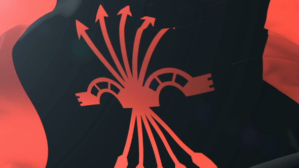 Flag of Falange Española de la Jons, Motion Graphics | VideoHive