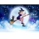 Witch and Full Moon Halloween Scene, Vectors | GraphicRiver