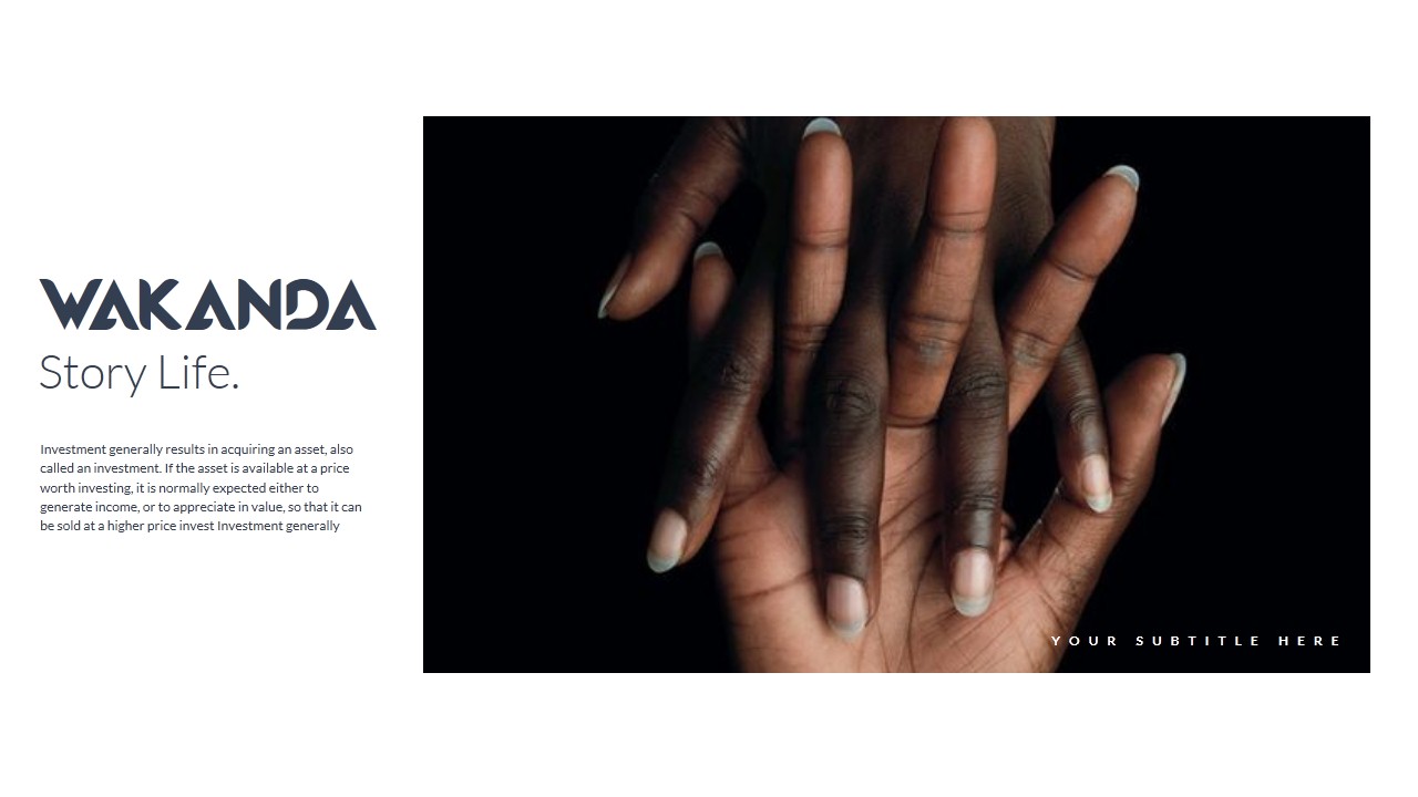 Wakanda Creative Template, Presentation Templates | GraphicRiver