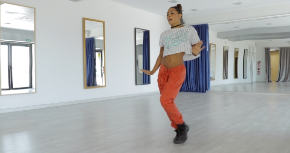 Expressive Dancer in Studio, Stock Footage | VideoHive