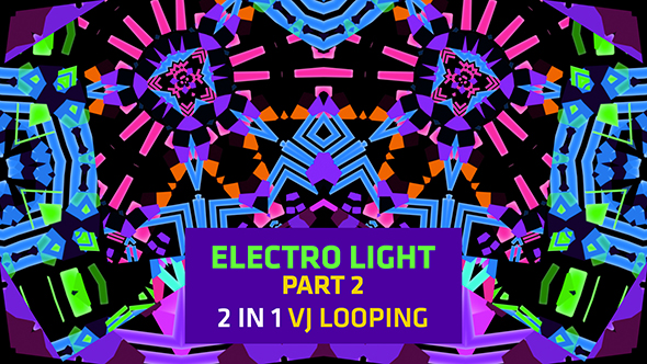 Electro Light Part 2 (2 in 1) Vj Looping, Motion Graphics | VideoHive