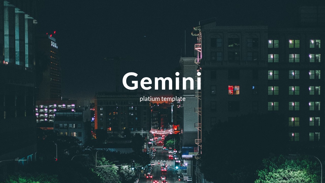 Gemini Platium Powerpoint Template, Presentation Templates | GraphicRiver
