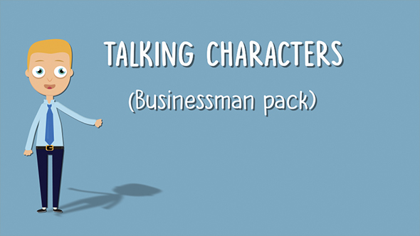 Talking Characters (Businessman Pack), Motion Graphics | VideoHive