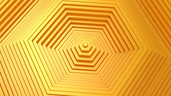 Background From Animated Hexagons, Motion Graphics | VideoHive