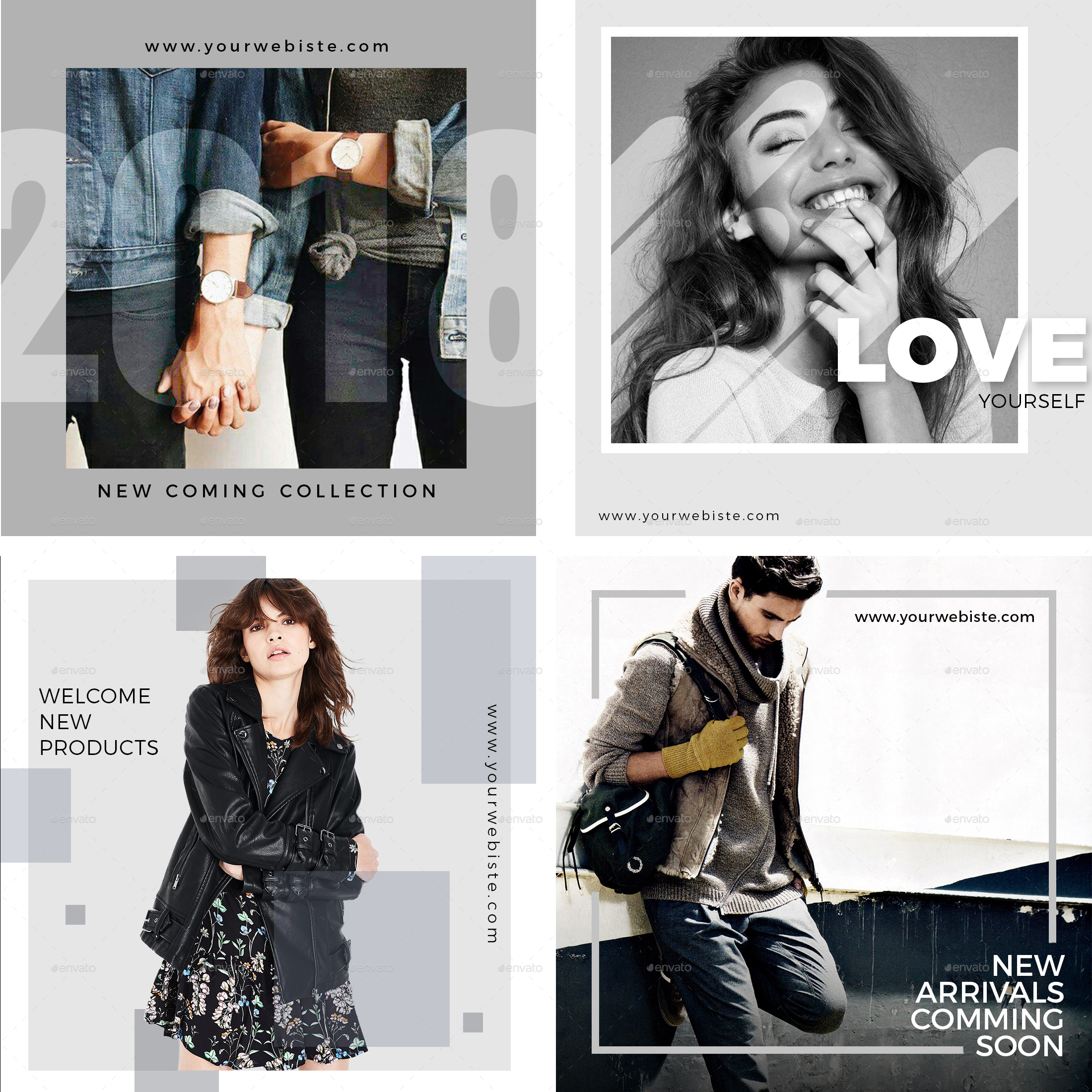 10 Instagram Promotional Banner Templates V.02, Web Elements | GraphicRiver