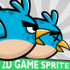Blue Enemy Bird 2D Game Character Sprite, Game Assets | GraphicRiver
