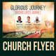 Glorious Journey Church Flyer Template, Print Templates | GraphicRiver