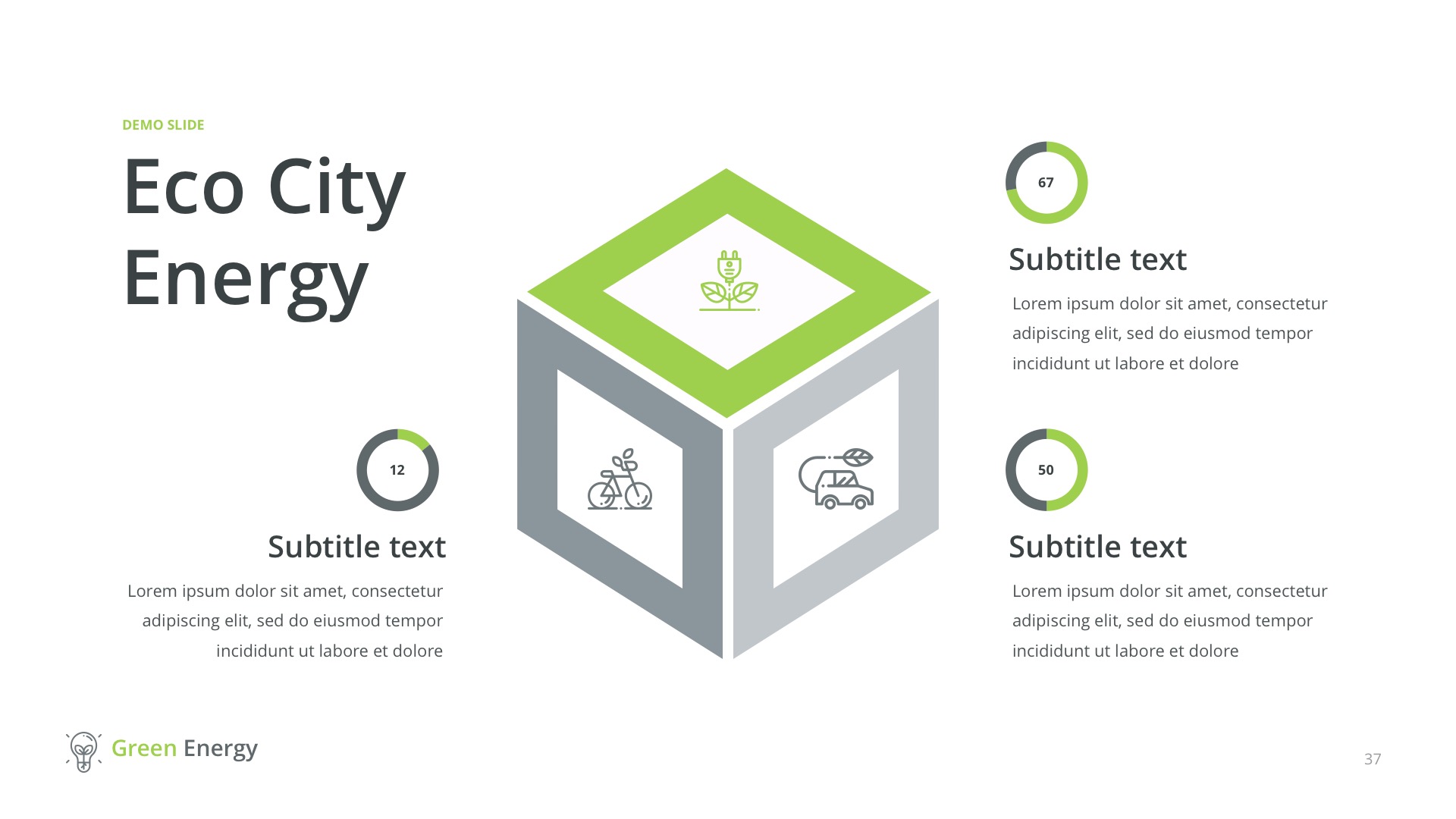 Green Energy - PowerPoint Template, Presentation Templates | GraphicRiver