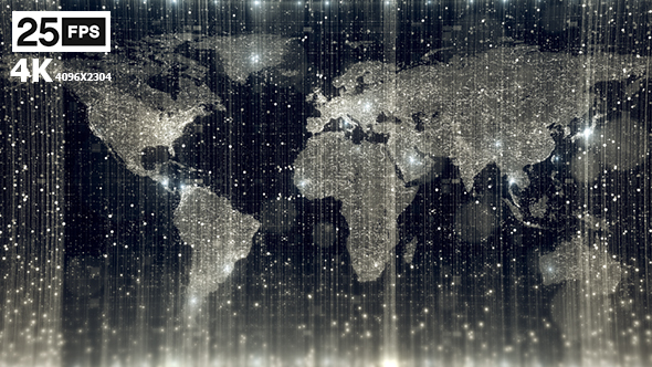 World Map 02 4K, Motion Graphics | VideoHive