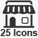Shopping Icons - Gray Version, Icons | GraphicRiver