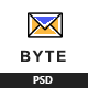Byte - Email Newsletter PSD Template, Web Elements | GraphicRiver