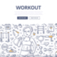 Workout Doodle Concept, Vectors | GraphicRiver