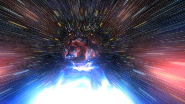 Space Travel Fly Through Galaxy, Motion Graphics | VideoHive