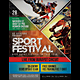 Sport Festival Flyer / Poster, Print Templates | GraphicRiver