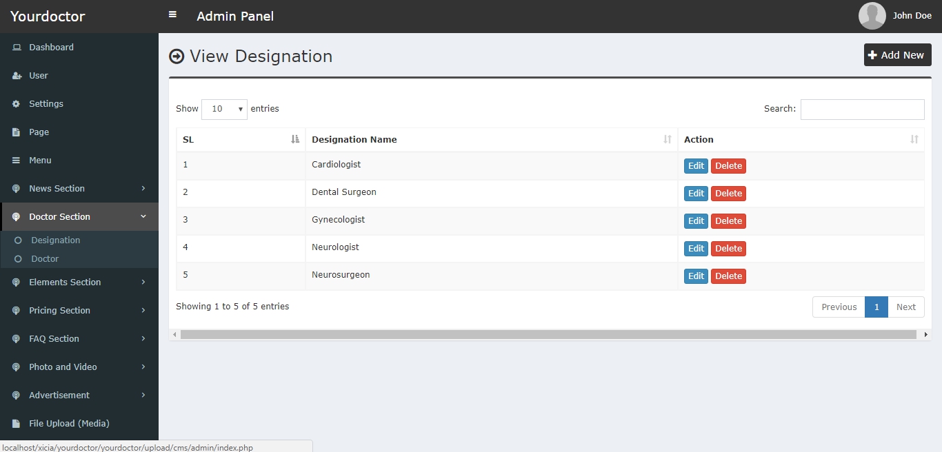 Yourdoctor - Medical and Doctor Website CMS by phpscriptpoint | CodeCanyon