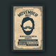 Movember Event Flyer, Print Templates | GraphicRiver