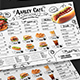 Doodle Cafe Menu Board, Print Templates | GraphicRiver