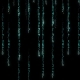 Falling Blue Matrix Code, Motion Graphics | VideoHive