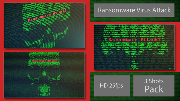 Skull Ransomware Attack with Random Letters and Numbers - on a Computer ...