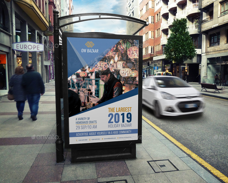 Bazaar Advertising Bundle by OWPictures | GraphicRiver