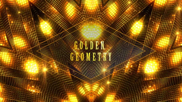 Golden Geometry, Motion Graphics | VideoHive