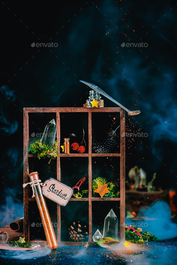 Potion Case with Stardust Stock Photo by dinabelenko | PhotoDune