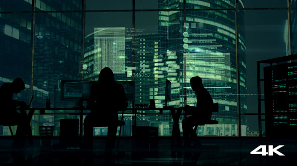 Hackers At Work, Motion Graphics | VideoHive