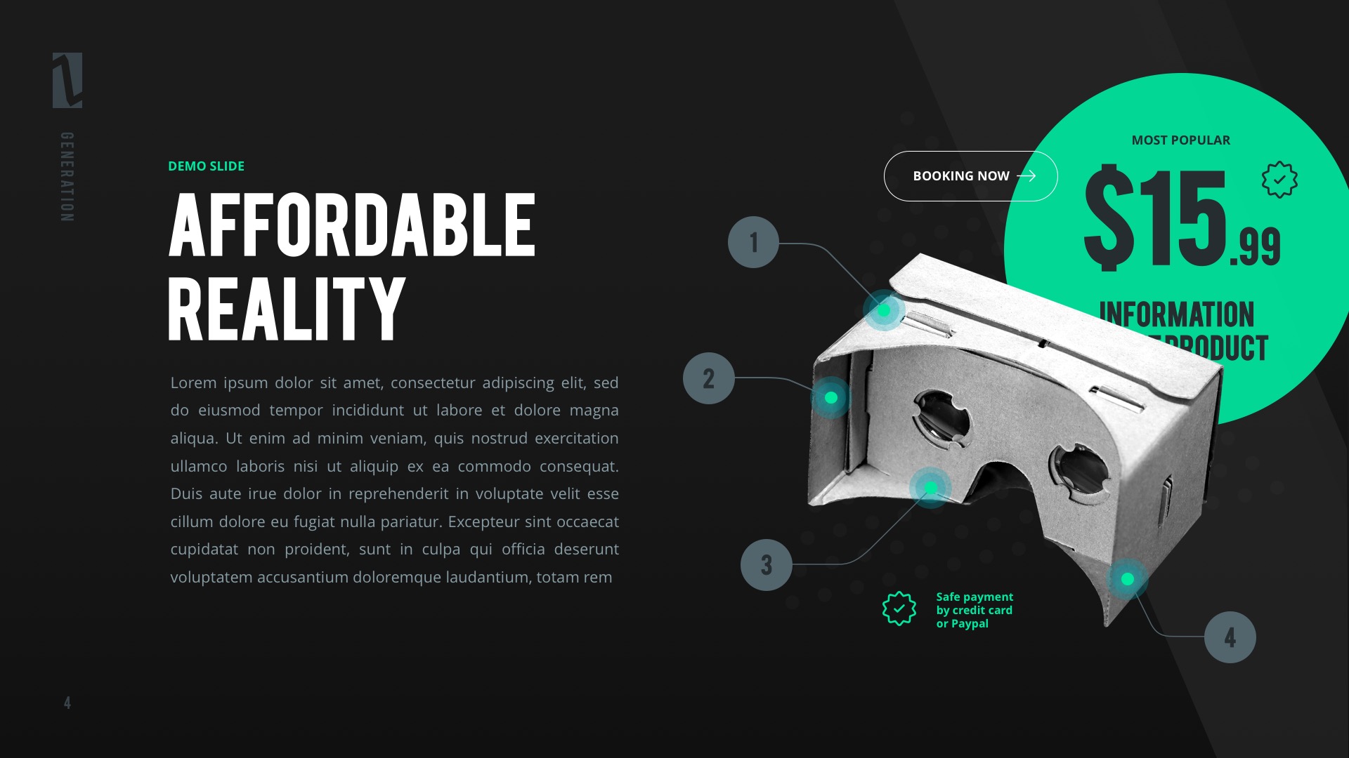 Z Generation - Creative PowerPoint Template, Presentation Templates