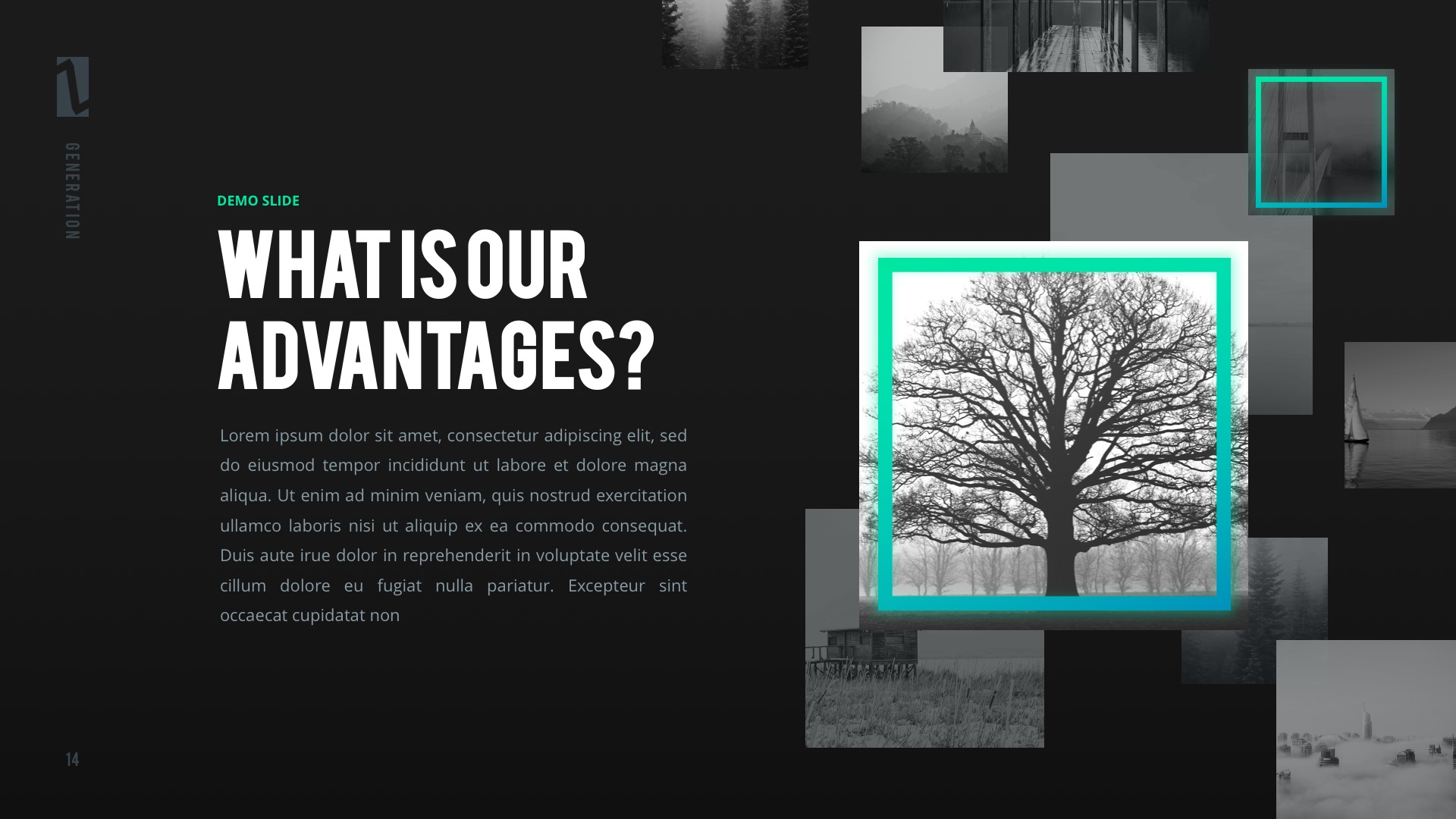 Z Generation - Creative PowerPoint Template, Presentation Templates