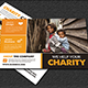 Charity Fundraisers Postcard, Print Templates | GraphicRiver
