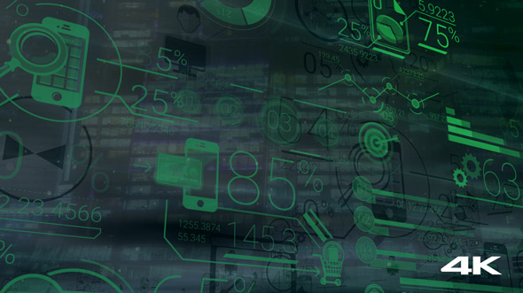 Infographics Of Figures And Data, Motion Graphics | VideoHive