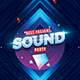 Sound Party Flyer, Print Templates | GraphicRiver