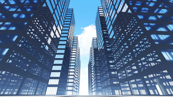 Skyscrapers Buildings, Motion Graphics | VideoHive
