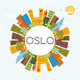 Oslo Skyline with Color Buildings, Vectors | GraphicRiver
