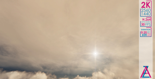 Sky Clouds and Sun, Motion Graphics | VideoHive