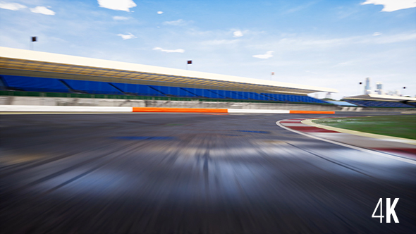 Race Track Driving 4K, Motion Graphics | VideoHive