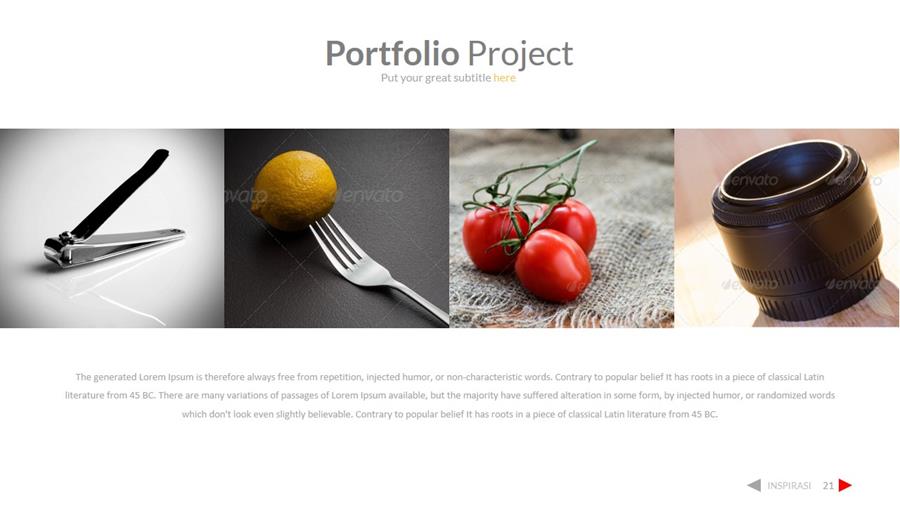 Inspirasi Business Powerpoint, Presentation Templates | GraphicRiver