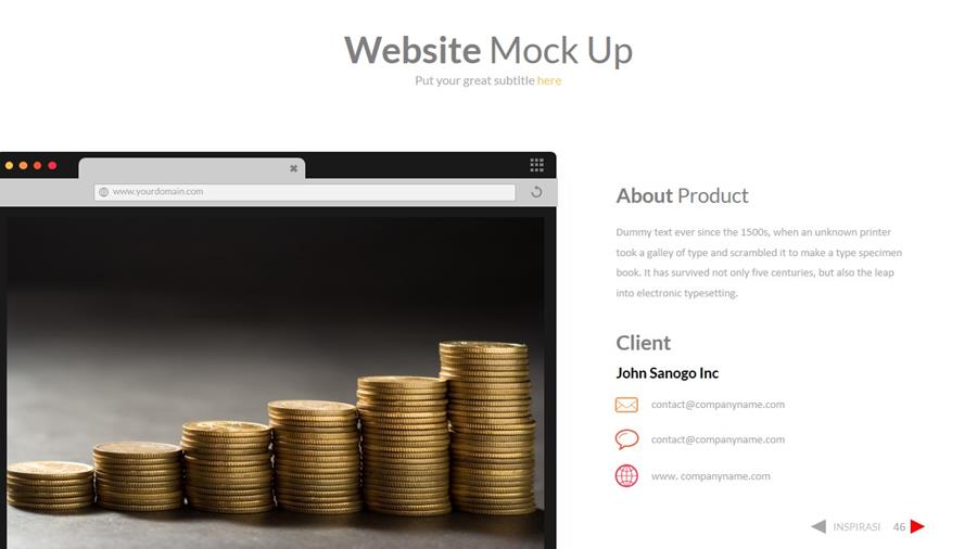 Inspirasi Business Powerpoint, Presentation Templates | GraphicRiver