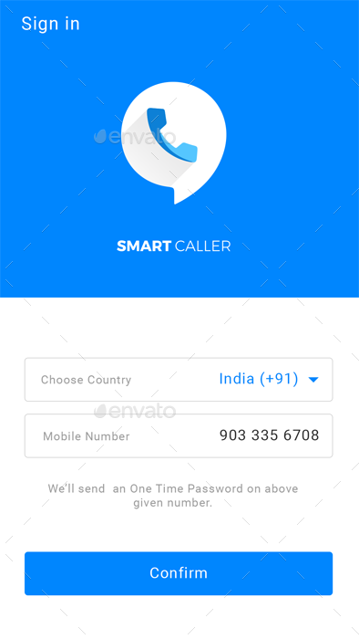 Caller ID & Chatting App UI Kit| Call Identifier App UI Kit| Smart ...