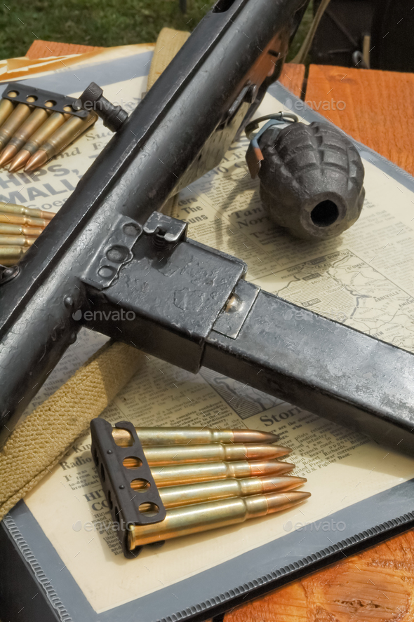 WW2 weaponry Stock Photo by nelsonart | PhotoDune