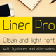 Liner Pro Font, Fonts | GraphicRiver