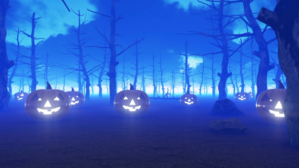 Halloween Pumpkins, Motion Graphics | VideoHive