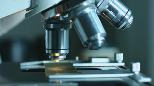 Shot of Microscope, Stock Footage | VideoHive