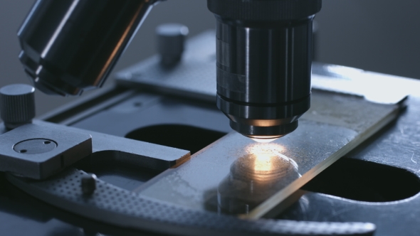 Shot of Microscope, Stock Footage | VideoHive