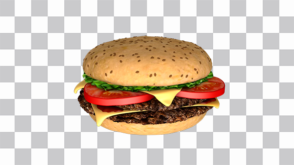 Burger, Motion Graphics | VideoHive