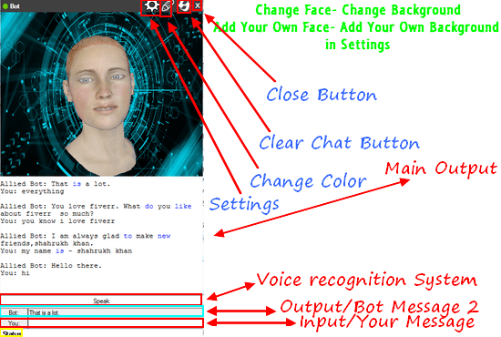 Artificial Intelligence 3D Chatbot by effacestudios | CodeCanyon